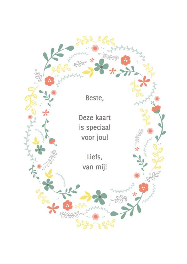 Christelijke wenskaart geloof hoop liefde | Kaartje2go