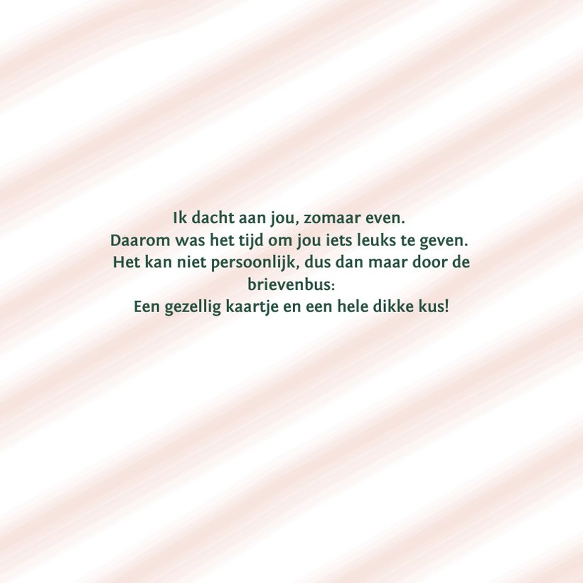 Extra liefde- for you- zomaar kaart | Kaartje2go