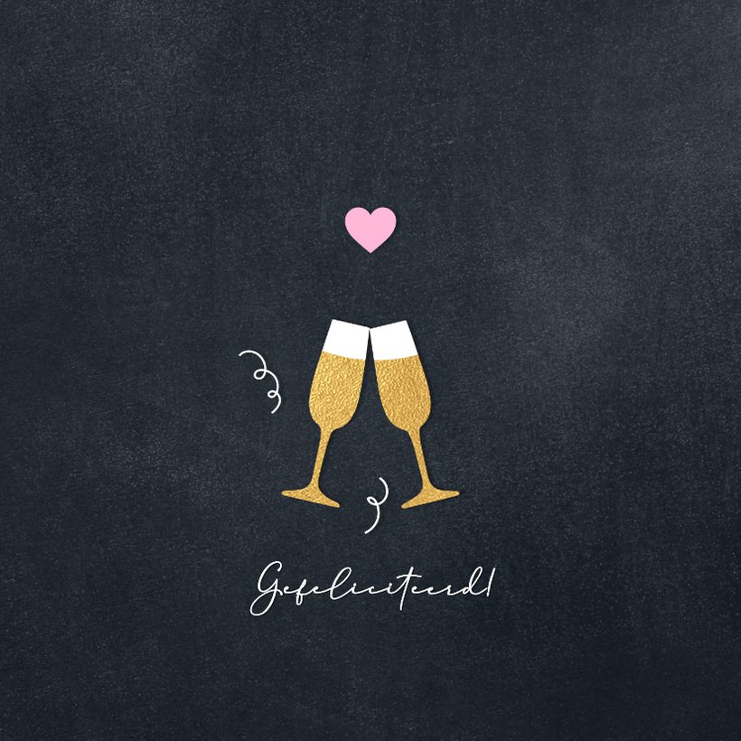 Felicitatie huwelijk teksten just married | Kaartje2go