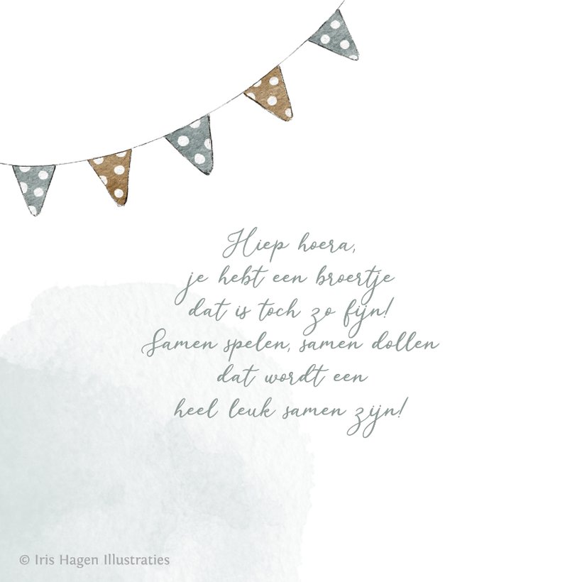 Felicitatie kaartje geboorte ijsbeer en | Kaartje2go