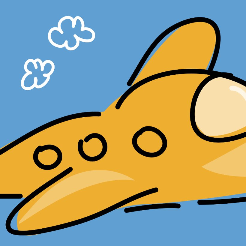 Felicitatie vliegtuig fly high little one | Kaartje2go