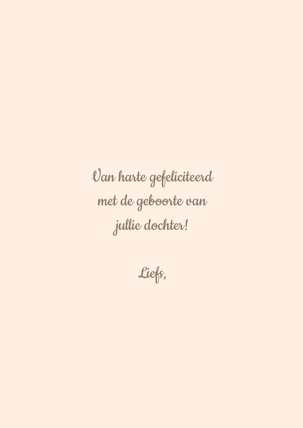 Felicitatiekaart waslijn kleertjes hartjes | Kaartje2go