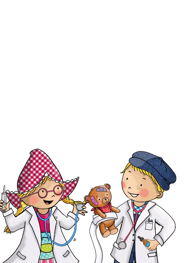 Fien& Teun heel veel beterschap | Kaartje2go