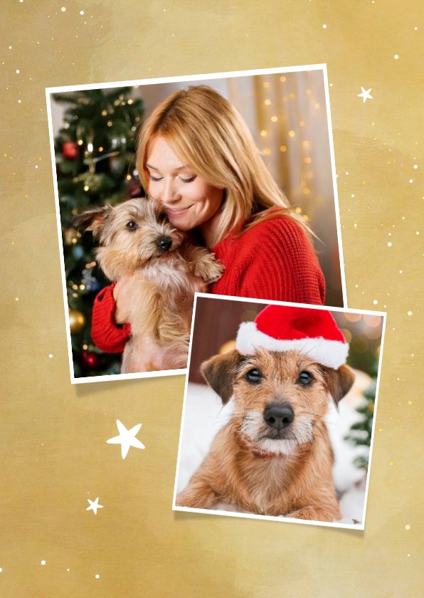 Grappige kerstkaart met foto van je eigen | Kaartje2go