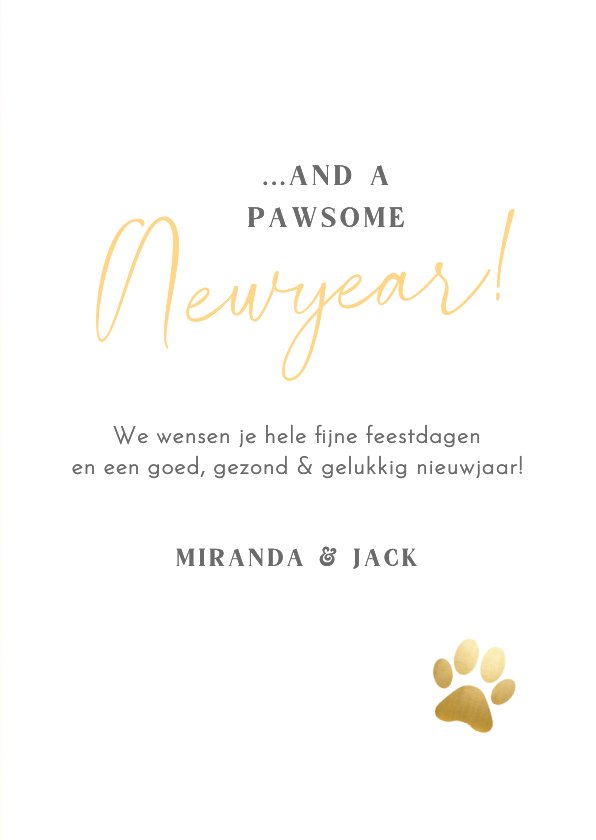 Grappige kerstkaart met foto van je eigen | Kaartje2go