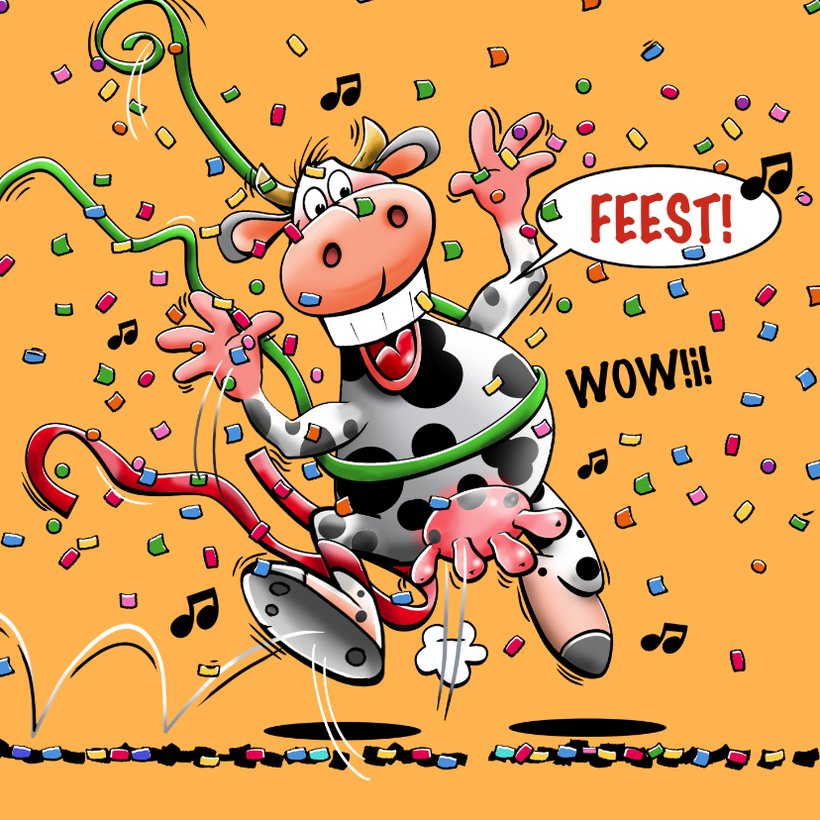 Grappige verjaardagskaart voor de jarige met | Kaartje2go