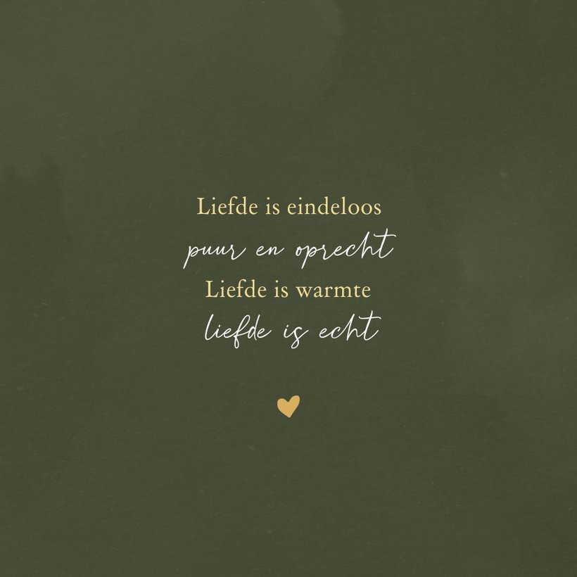 Groene jubileumkaart waterverf groot getal en | Kaartje2go