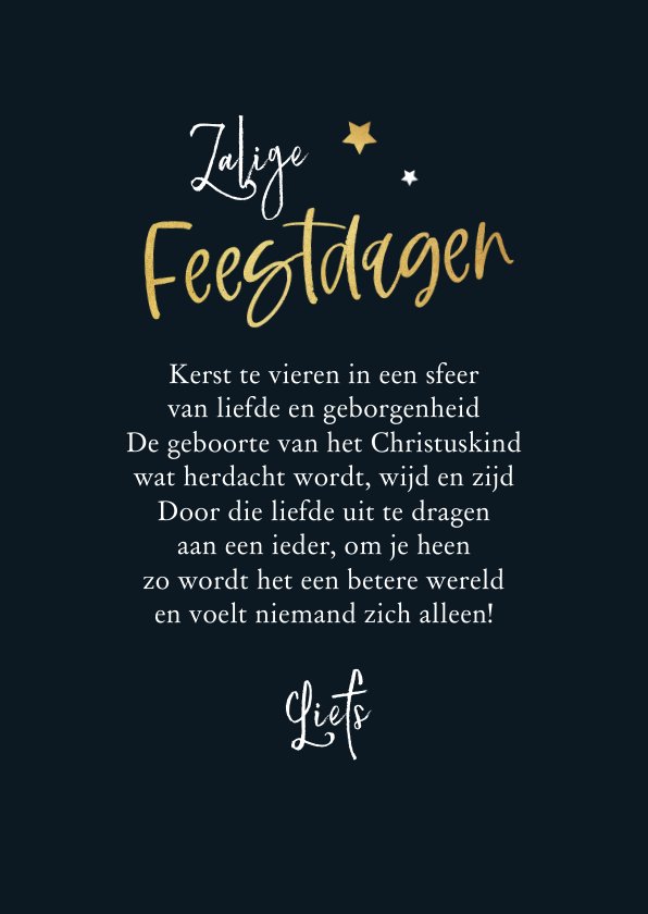 Kerstkaart christelijk Jezus licht vreugde hoop | Kaartje2go