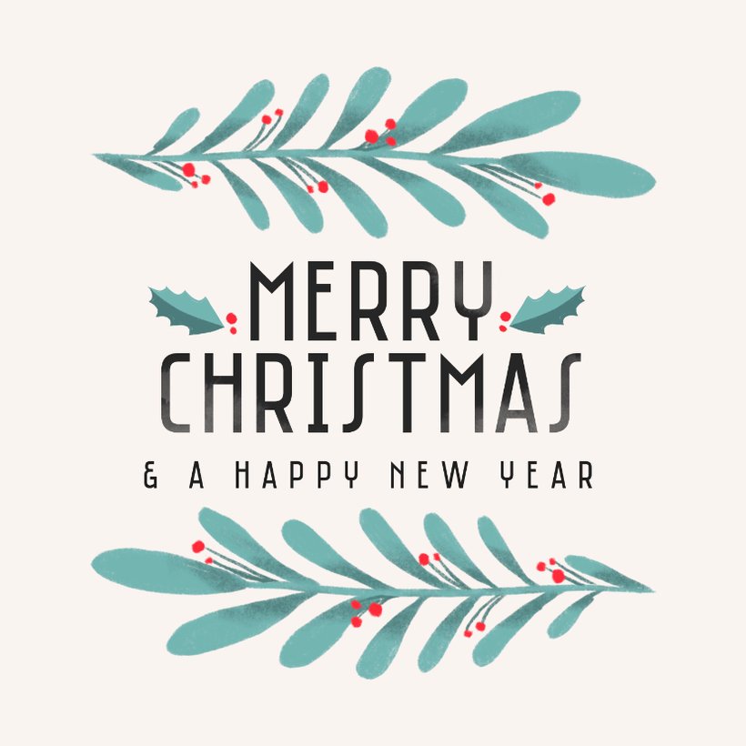 Kerstkaart elegant kersttak - Kerstkaarten | Kaartje2go