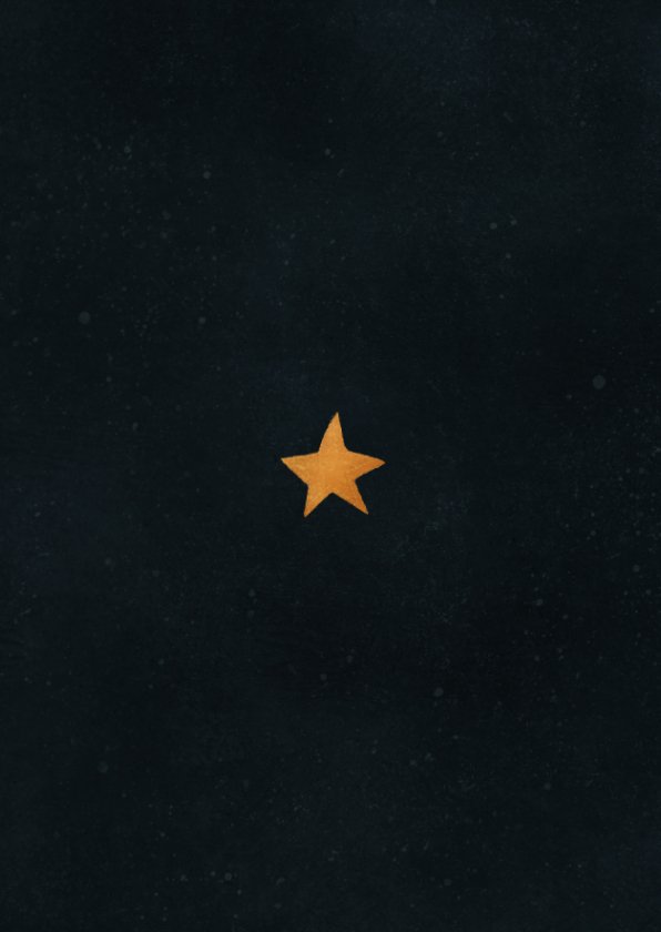 Kerstkaart met slapende beer vos en egel in de | Kaartje2go