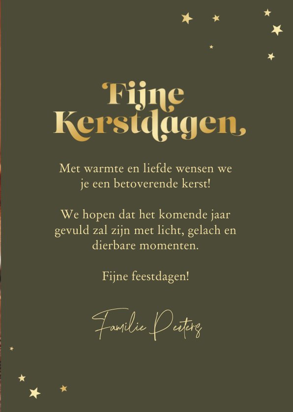 Kerstkaart picture perfect fijne kerstdagen | Kaartje2go