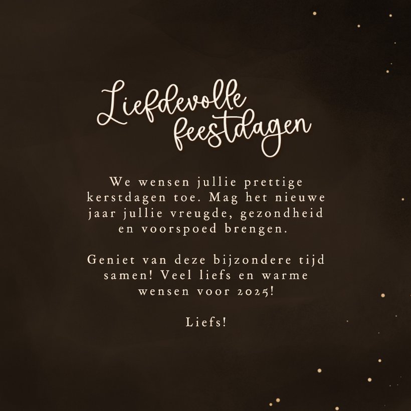 Kerstkaart sprankelend hart liefdevolle kerst | Kaartje2go