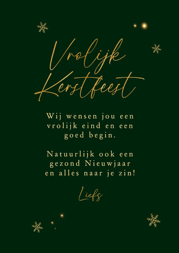 Kerstkaart vrolijk kerstfeest hertje lampjes | Kaartje2go