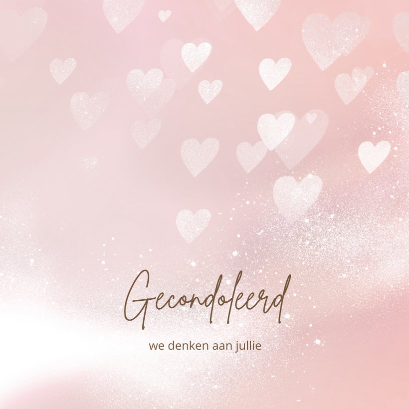 Lieve condoleance kaart voor een meisje | Kaartje2go