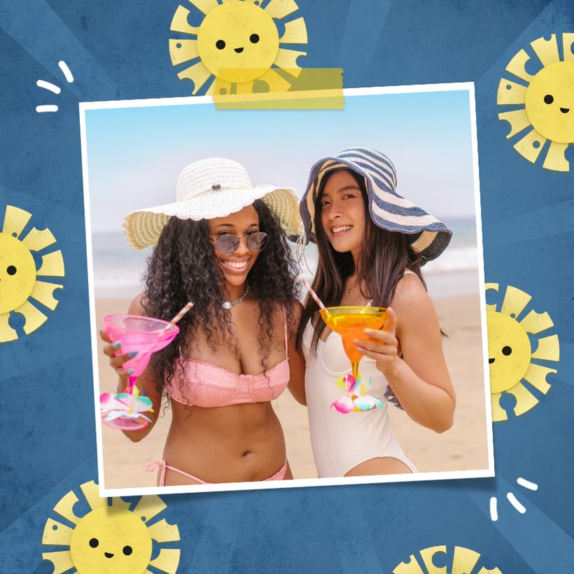 Maaslander fotokaart zonnige groetjes | Kaartje2go