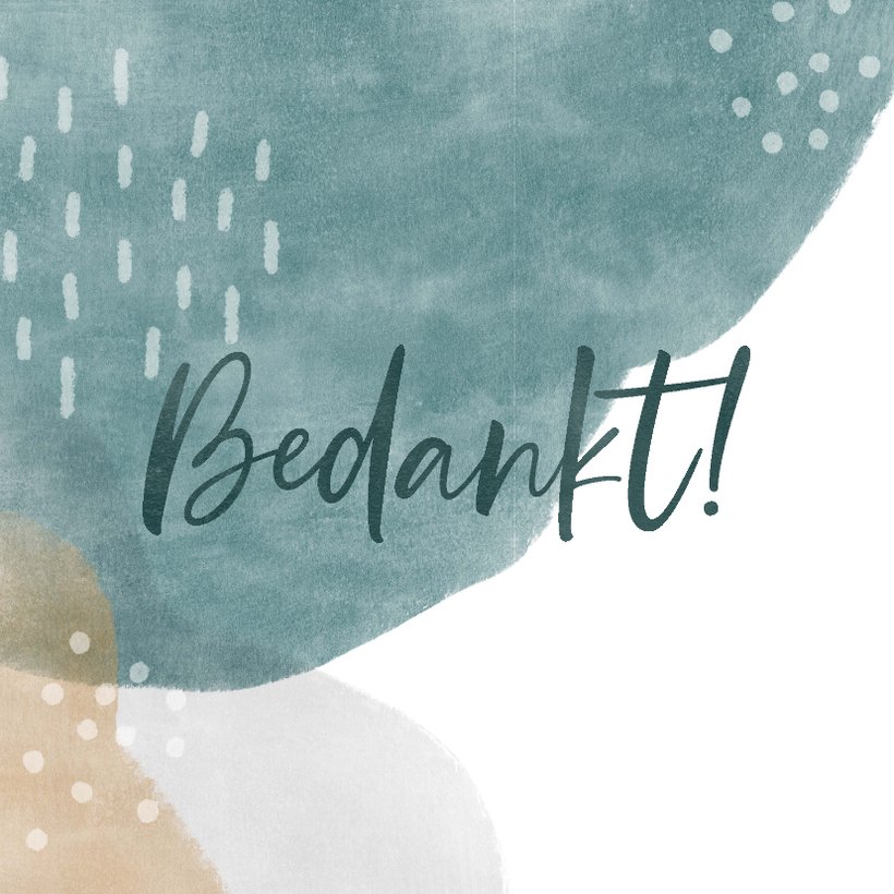 Moderne bedankkaart om de meester te bedanken | Kaartje2go