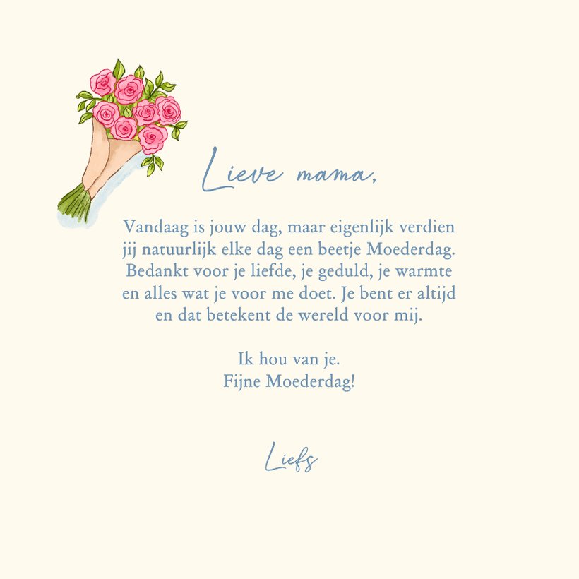 Moederdag- een ontbijt, parfum, rozen en een | Kaartje2go