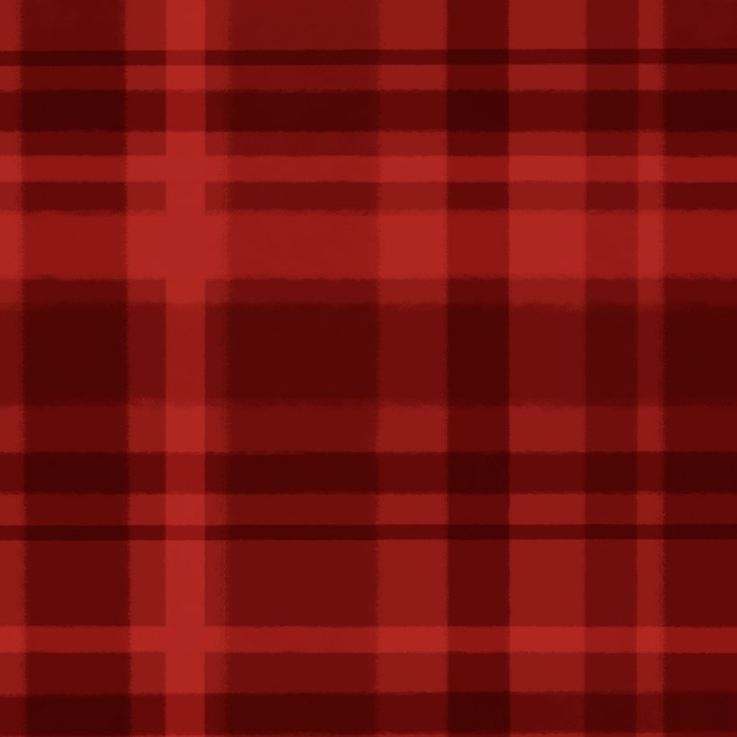 Nostalgisch kerstkaartje kerstkrans en ruitjes | Kaartje2go