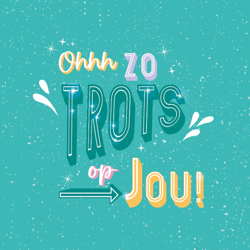 Ohhh zo trots op jou- summervibes- wenskaart | Kaartje2go