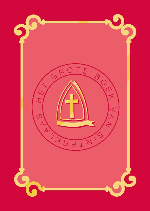 Sinterklaaskaart het grote boek van Sinterklaas | Kaartje2go