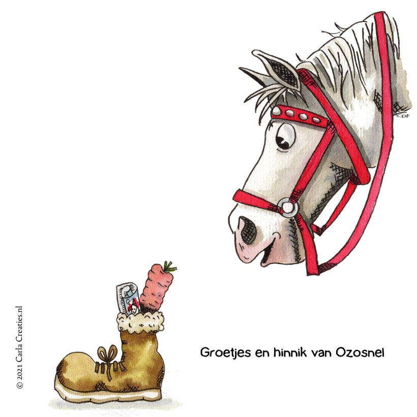 Sinterklaaskaarten Ozosnel verteld een | Kaartje2go