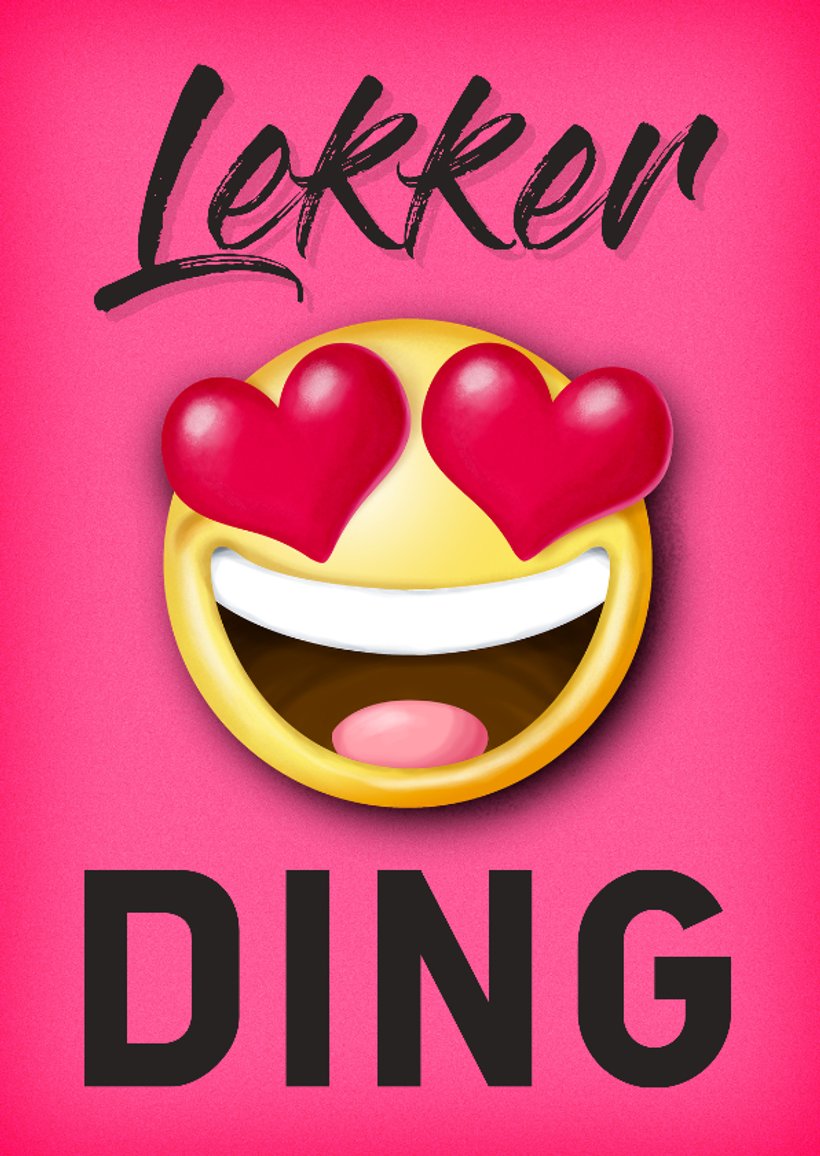 Smiley hartjes lekker ding Valentijnskaart | Kaartje2go