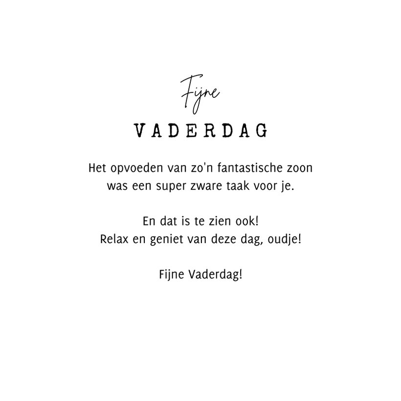 Vaderdagkaart humor grappig rollator oud | Kaartje2go