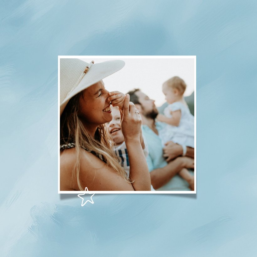 Vakantiekaart groetjes uit Griekenland blauw | Kaartje2go