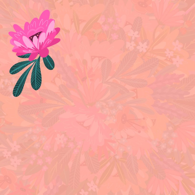 Verjaardagskaart bloemen explosie | Kaartje2go