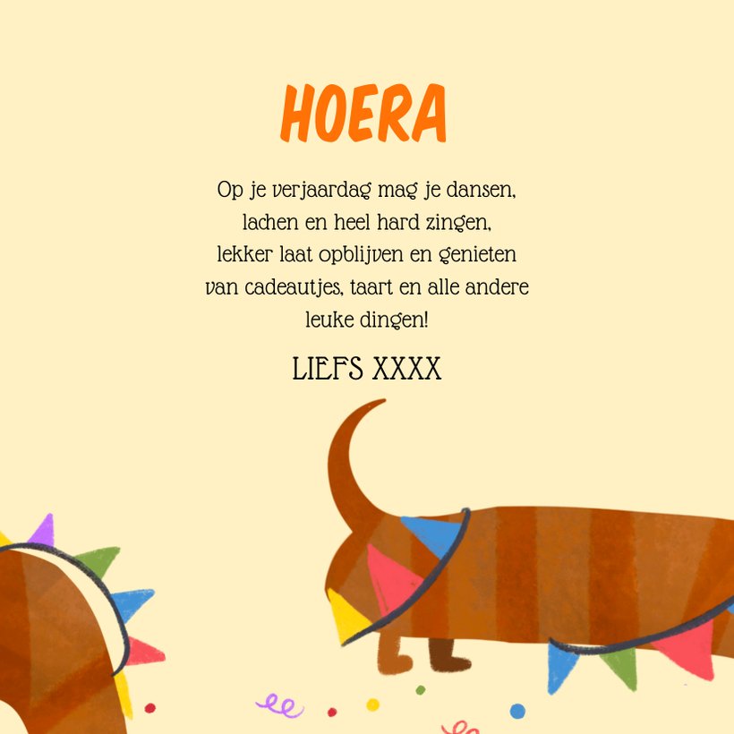 Verjaardagskaart hieper de pieper de piep | Kaartje2go