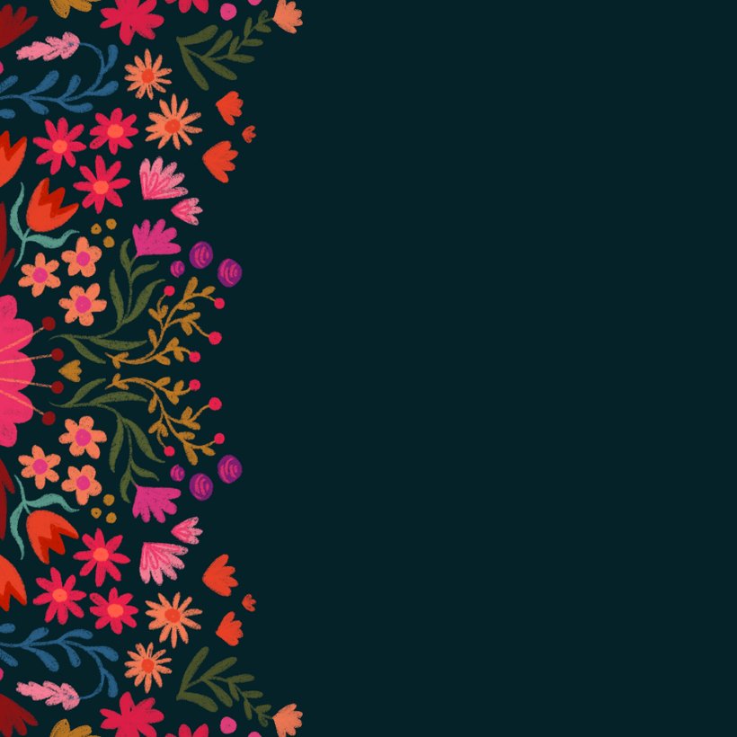 Verjaardagskaart kleurrijke omlijsting van | Kaartje2go