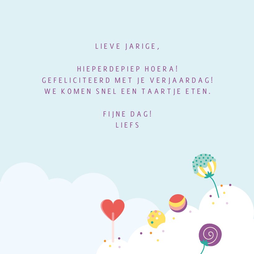 Verjaardagskaart meisje 9 jaar met eenhoorn | Kaartje2go