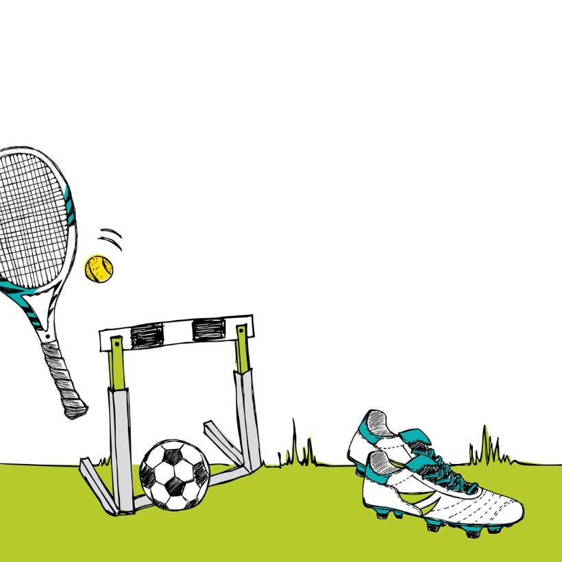 Verjaardagskaart sporten - Verjaardagskaarten | Kaartje2go