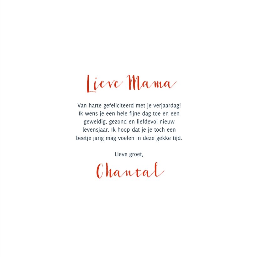 Verjaardagskaart vrouw roze bloemen in hart met | Kaartje2go