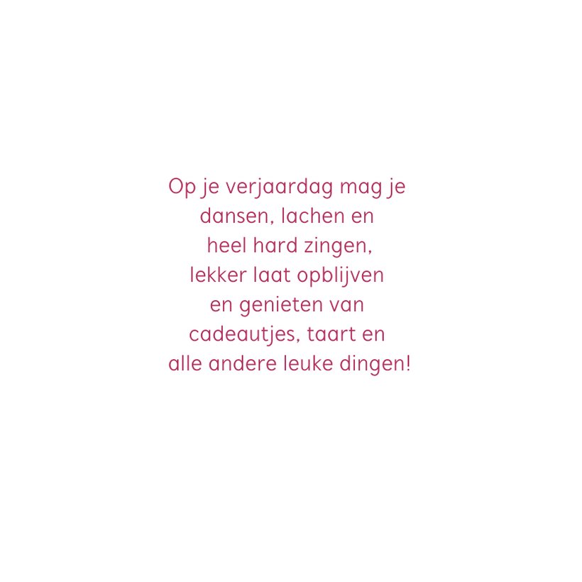 Verjaardagskaartje 5 jaar hiep hiep hoera | Kaartje2go