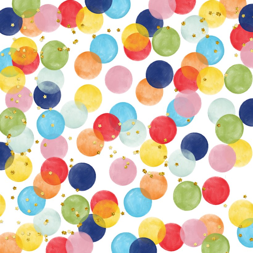 Wenskaart fijne Poerim Joods feest confetti | Kaartje2go