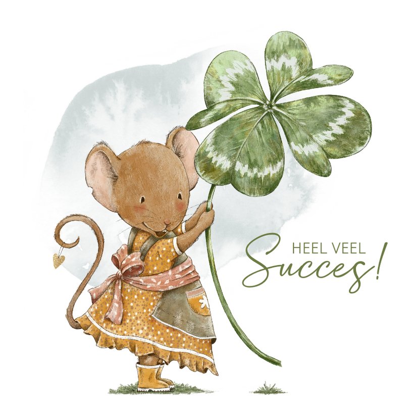 Zomaar een kaartje om iemand heel veel succes | Kaartje2go