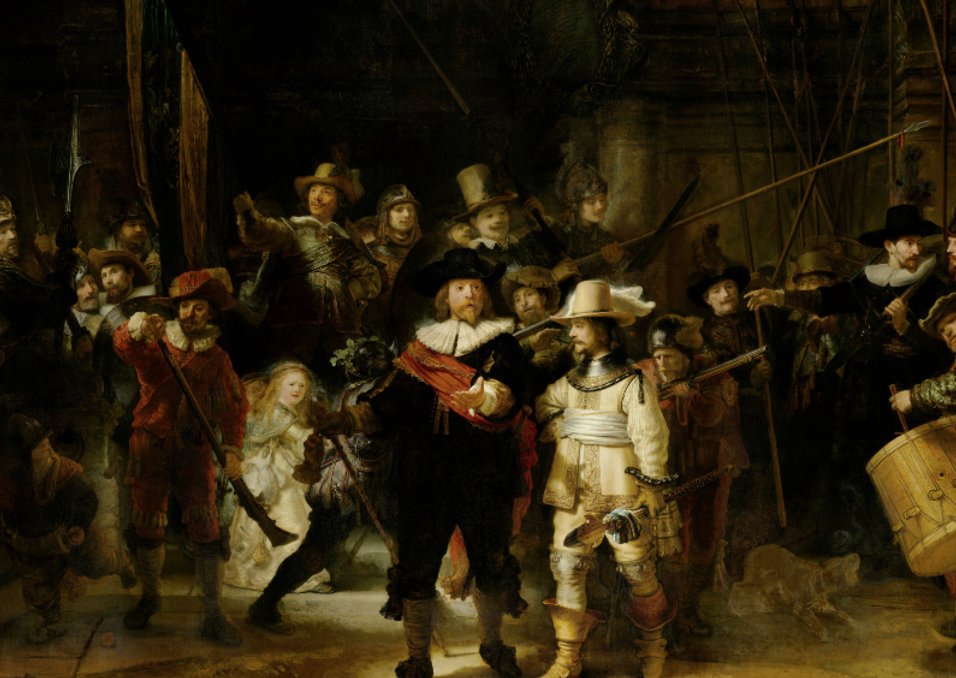 De Nachtwacht Rembrandt van Rijn - Wenskaarten | Kaartje2go