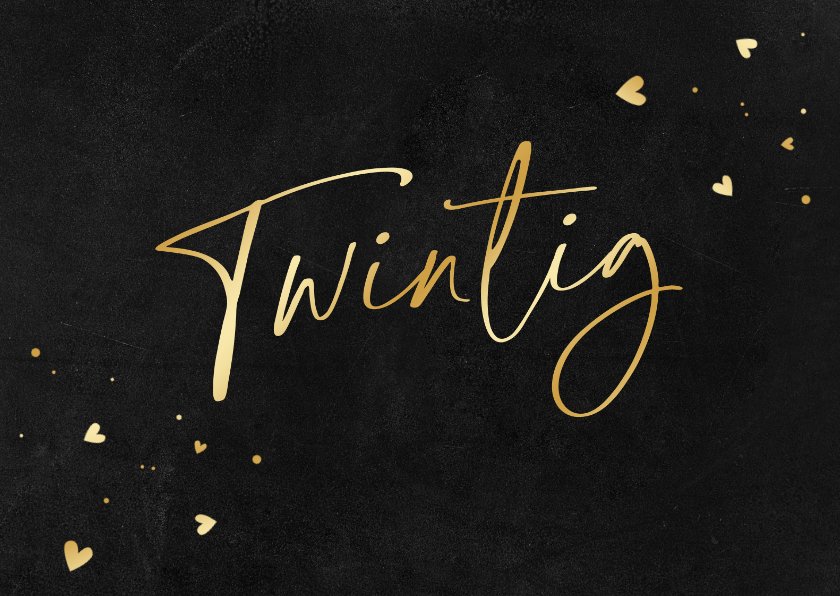 Felicitatiekaart krijt twintig jaar getrouwd | Kaartje2go