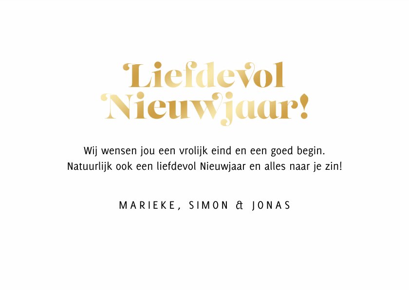 Fotokaart liefdevol nieuwjaar vuurwerk foto's | Kaartje2go