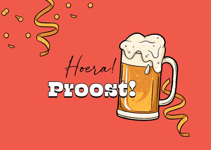 Grappige bier verjaardagskaart biertjes | Kaartje2go