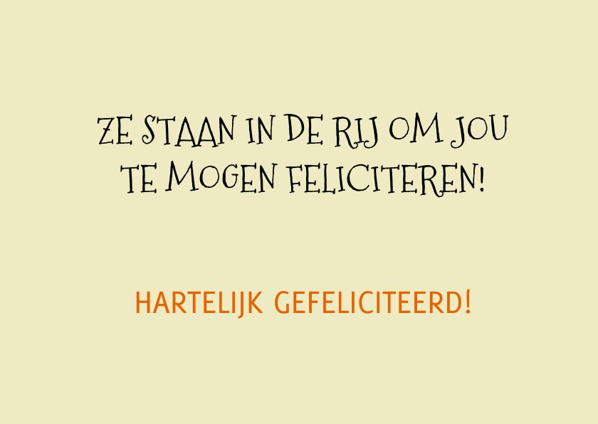 Grappige felicitatiekaart pinguïns met ballon | Kaartje2go