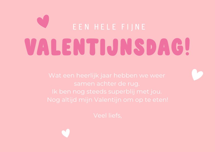 Grappige valentijnskaart met verliefde | Kaartje2go