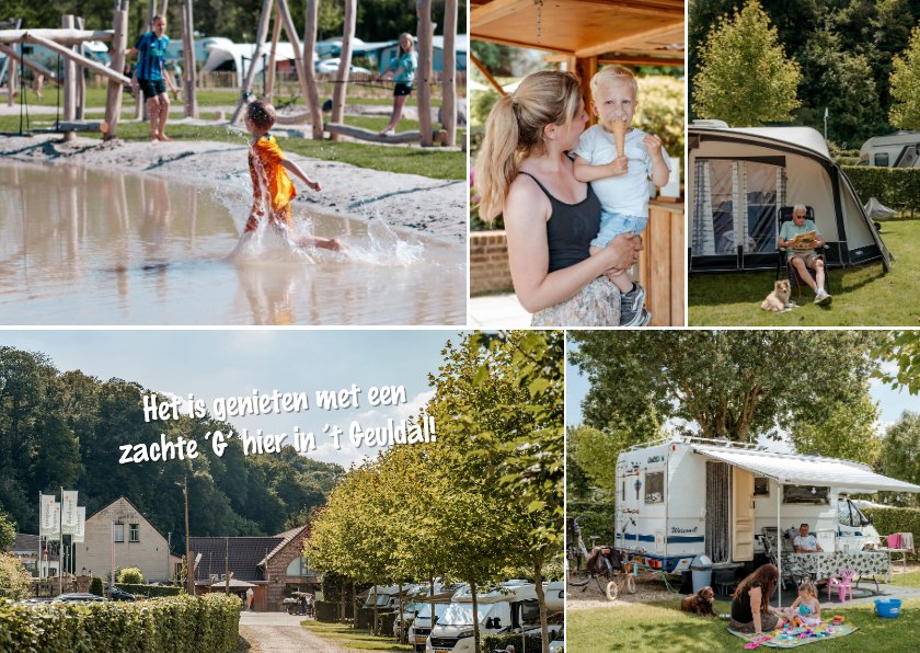 Groeten uit Limburg- Camping't Geuldal | Kaartje2go