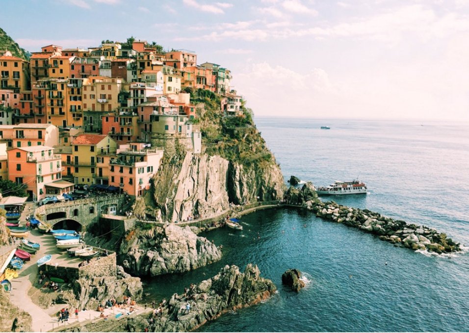 Groeten uit... vakantie ansichtkaart met 4 | Kaartje2go