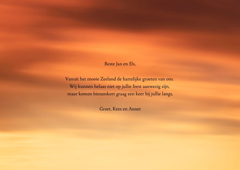 Groeten uit Zeeland V - Wenskaarten | Kaartje2go