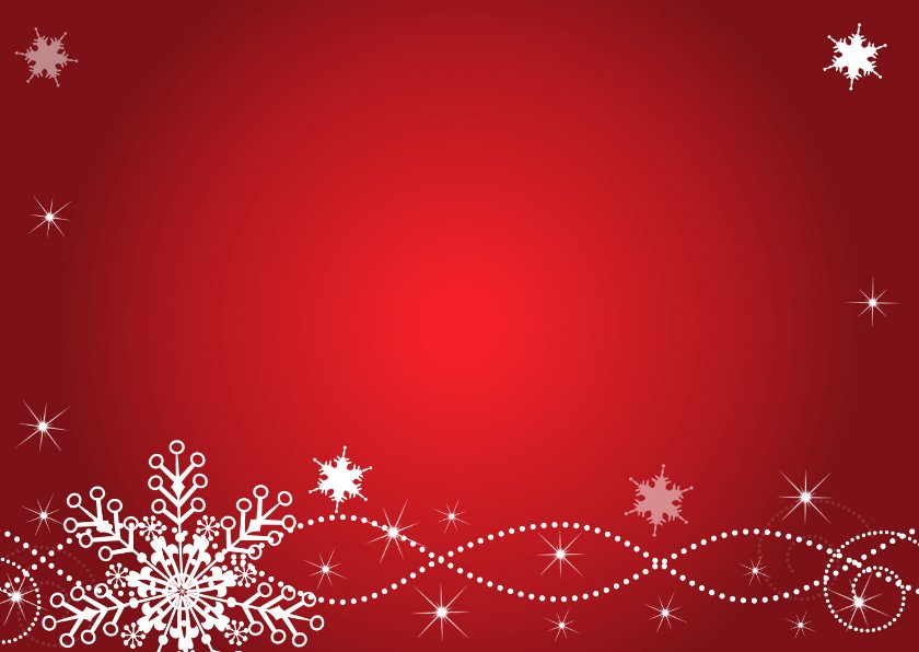 Kerstkaart fotocollage rood sneeuwvlokken | Kaartje2go Kerstkaart fotocollage rood sneeuwvlokken | Kaartje2go