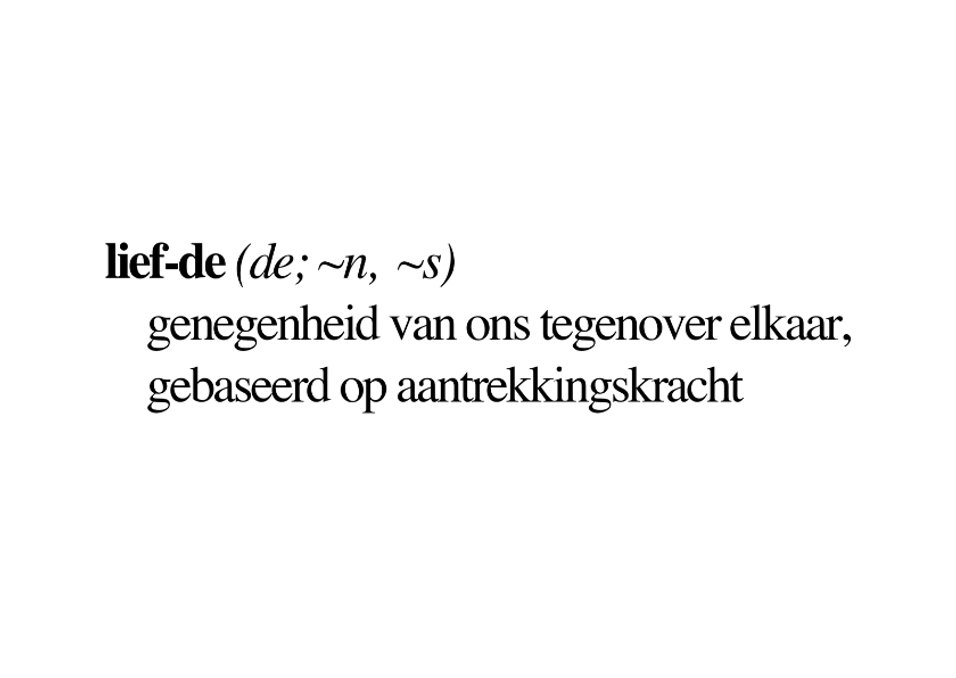 Leuke liefdeskaart definitie - Wenskaarten | Kaartje2go