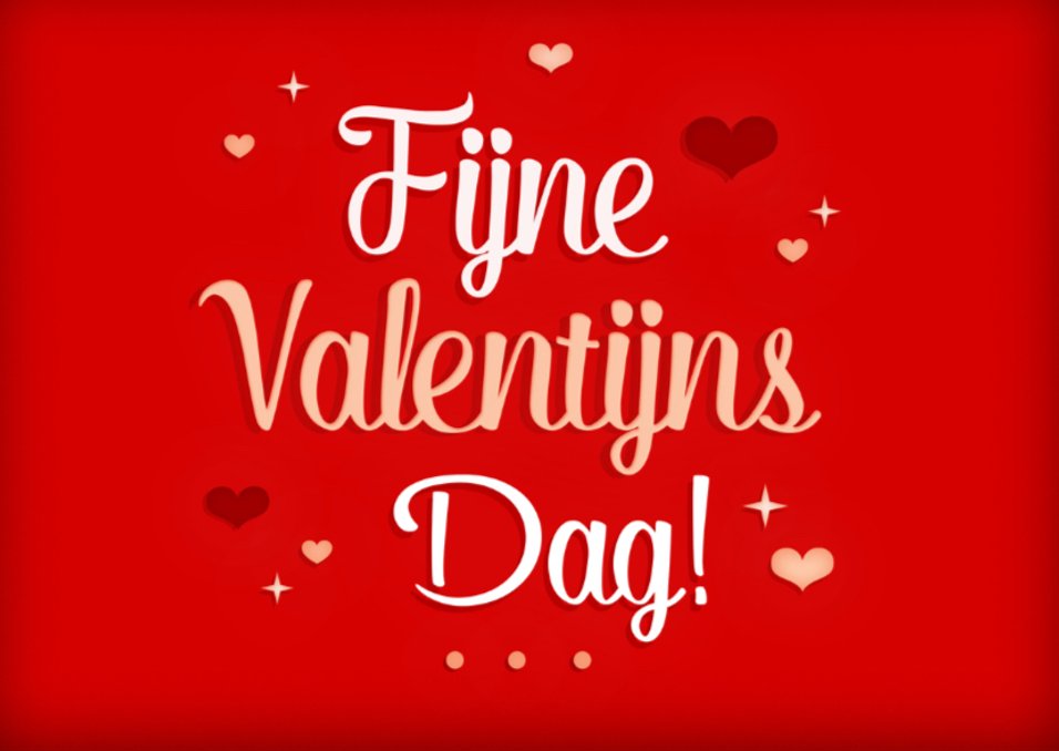 Valentijn rood foto hartjes - Valentijnskaarten | Kaartje2go