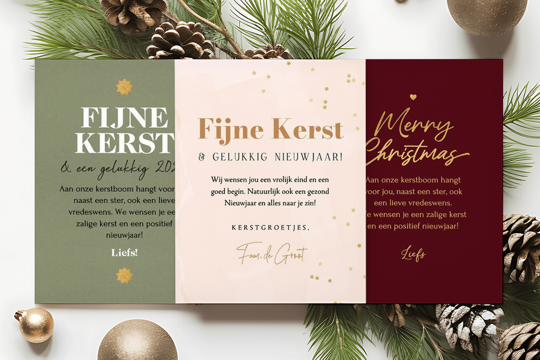 15 mooie kerst lettertypes voor je kerstkaart | Kaartje2go